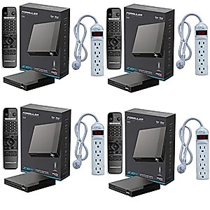 Dreamlink / Formuler Formuler Z10 Pro Android 10 Dual Band 5G LAN 2GB Ram 16GB ROM 4K | Bonus 2FT 4 Outlet, Power Strip (Package of 4)