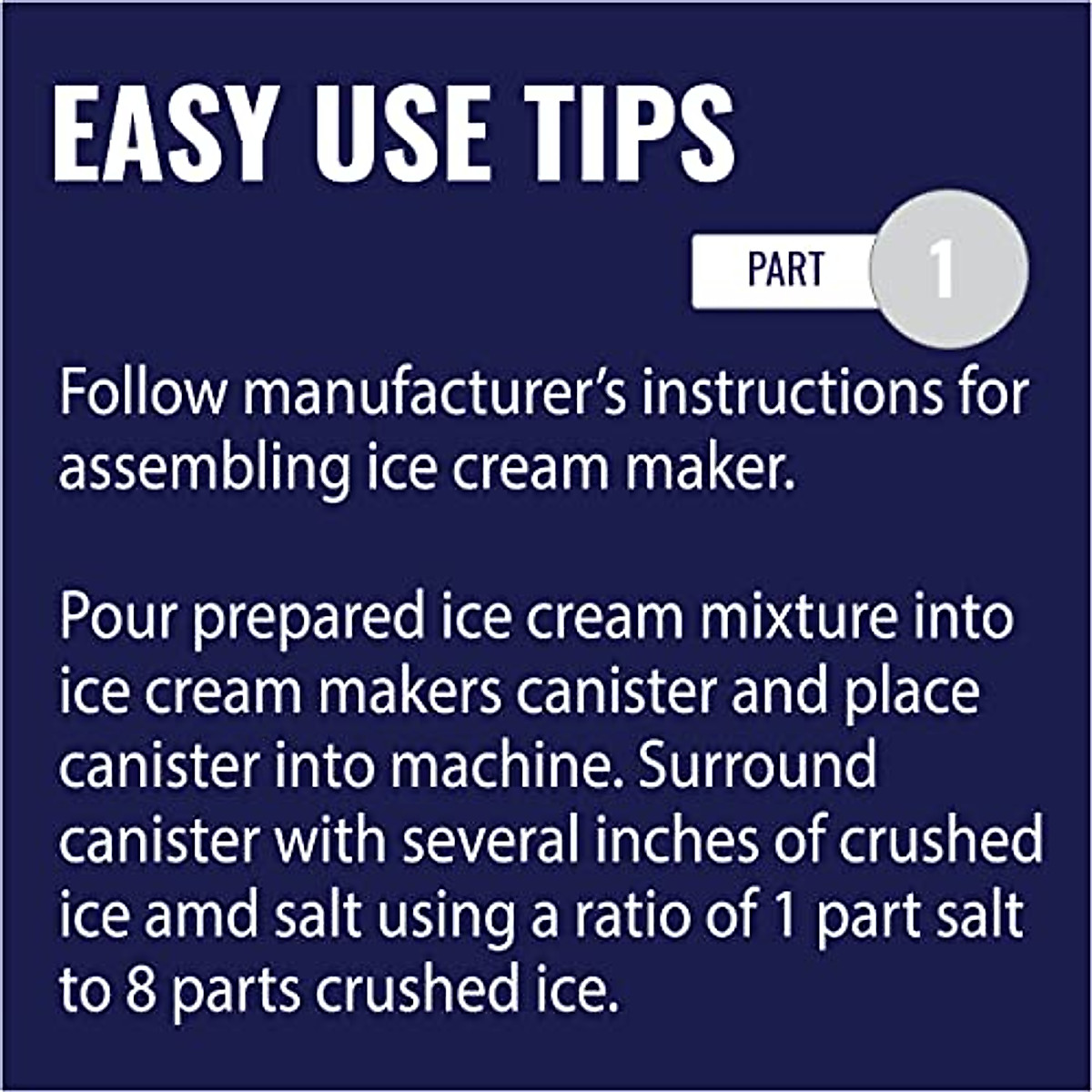 All-Natural Ice Cream Salt - Rock Salt for Ice Cream Maker, Universally Compatible with All Ice Cream Makers that Use Rock Salt - Exceptionally High Food-Grade Quality - 10 lbs. (2-Pack, 5 Lb. Bags)