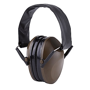 Noise Reduction Acoustic Earmuffs Hearing Ear Defenders for Shooting Shooters,Work,Gun Range Or Race Track Hearing (Green)