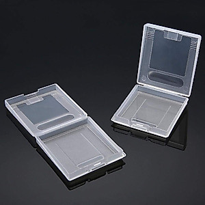 12 pcs Gameboy Color Game Case for GBC GB GBP Cartridge Holder Accessories Storage Dust Cover Case