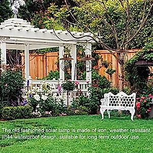 Utdoor Hanging Solar Lanterns, Durable Waterproof Outdoor Hanging Lights Home Supplies for Garden Patio