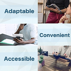 MAX SMART 【Upgrade】 Tablet Hand Grip Holder & Stand for Tablet Drawing, Reading, Working, Writing, Free Angles, Hanging on Wall