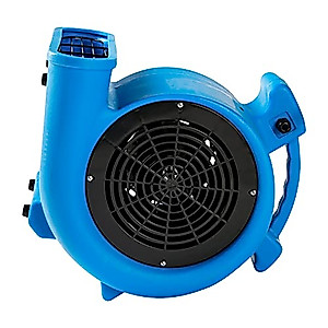 Mounto 2-Speed 1/2HP 2200CFM Air Mover Floor Carpet Dryers (Blue)