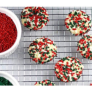 USA Pan Half Sheet Nonstick Roasting and Cooling Rack, Set of 2