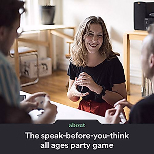 Brain Freeze Party Game - The Hilarious Speak-Before-You-Think Family Card Game - for Kids, Tweens, Teens, College Students, Adults and Families, at Fun Parties and Board Games Night with Your Group