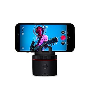 Pivo Pod Lite Classic Auto Face Tracking Phone Holder, 360° Rotation, Content Creator Essentials, Vlogging, Live Stream, Selfie, Makeup, YouTube, TikTok, Compatible with iPhone and Android
