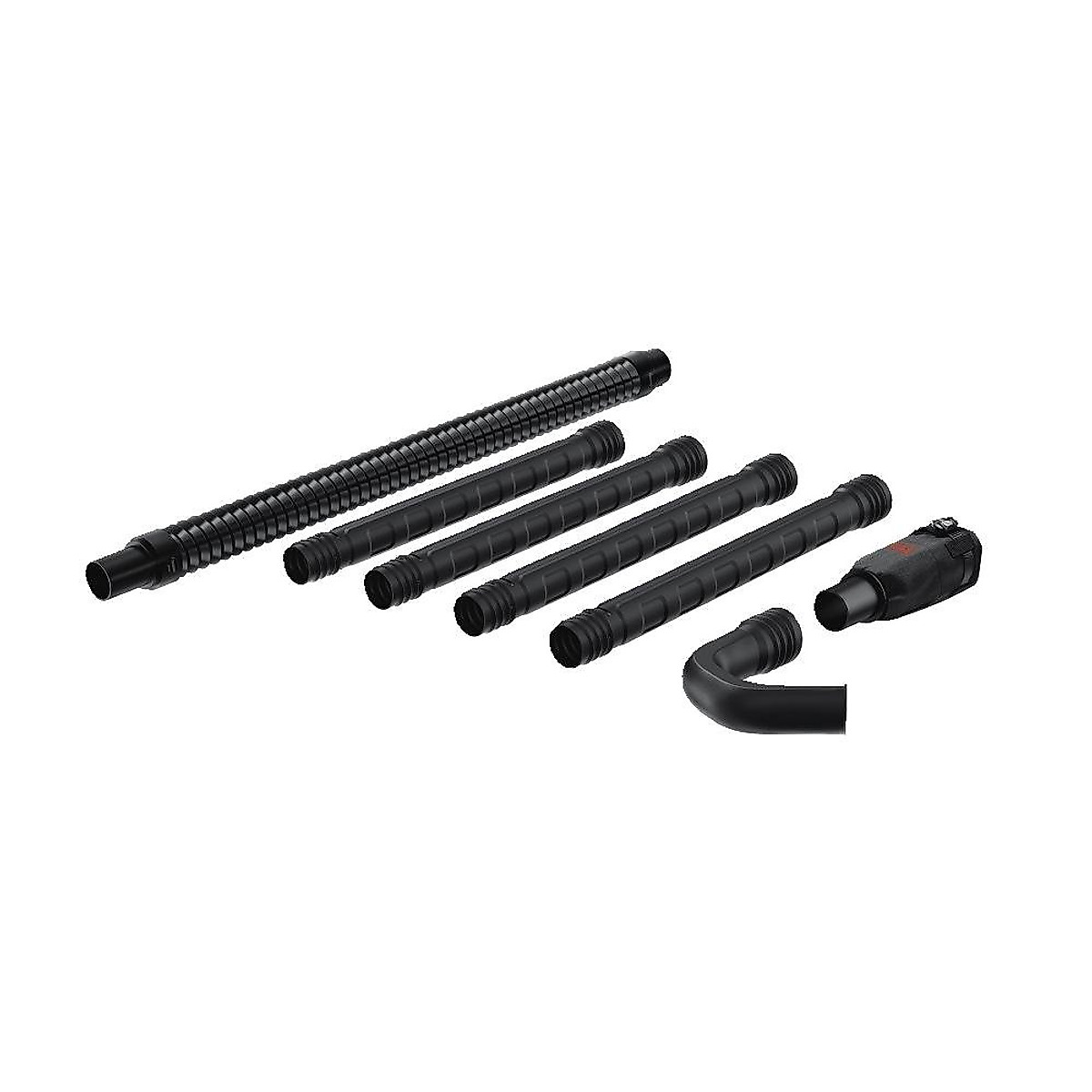 BLACK+DECKER Electric Leaf Blower, 7-Amp with Quick Connect Gutter Cleaner Attachment (LB700 & BZOBL50)