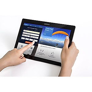 Lenovo TAB2 A10 - 10.1" Tablet (Qualcomm Snapdragon 210, WXGA, 1 GB SDRAM, 16 GB SSD, Android 4.4 KitKat) ZA0C0014US