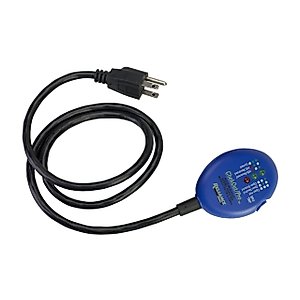 Reliance Controls THP102P ChekOut/Pro 120V Outlet Tester with Cord Black