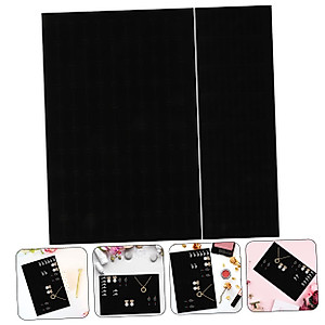 NOLITOY 24 Pcs Jewelry Box Pad Foam Holder Organizer Jewelry Storage Case Jewelry Showcase Storage Ring Display Trays Insert Jewelry Foam Inserts Jewelry Dish Velvet Travel Drawer