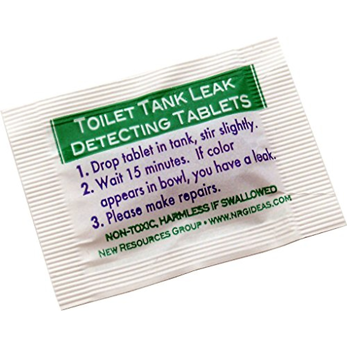 Toilet Leak Detecting Tablets - Dye Tablets for Bathroom Leaks - Detect Silent Leaks