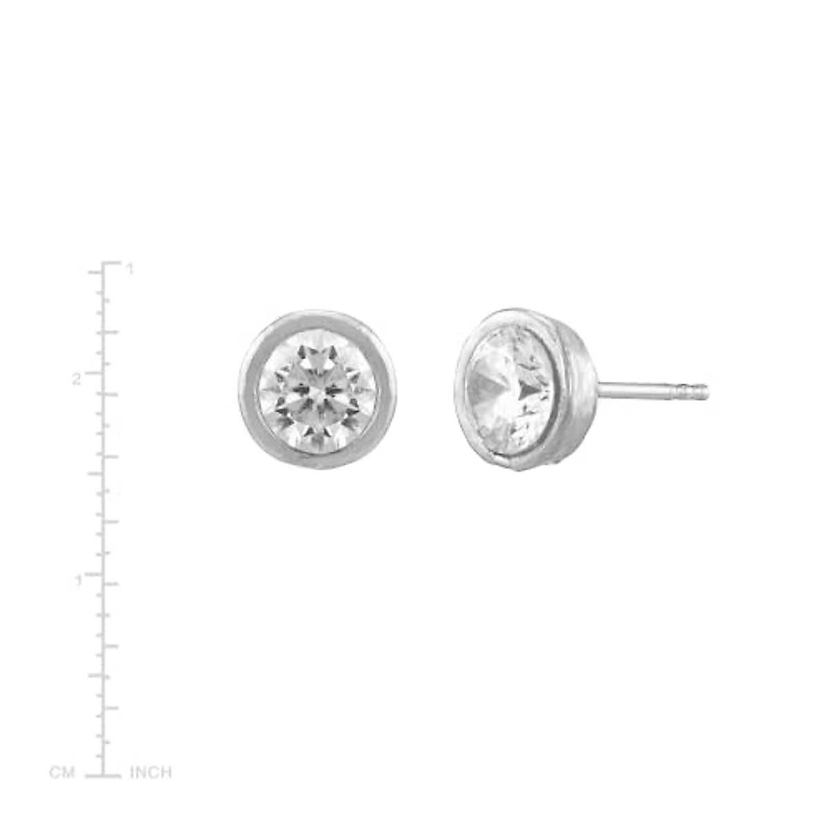 Silpada 'Shine on' Cubic Zirconia Stud Earrings in Sterling Silver
