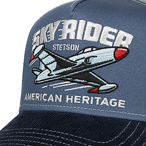 Stetson Sky Rider Trucker Cap Women/Men Navy One Size