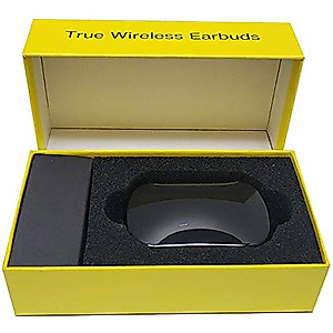 Azpen NVEE True Wireless Earbuds, Bluetooth 5.0, Sweatproof IPX5, Pumping Bass, Noise Reduction, Charging/Battery Power Bank