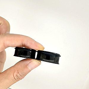 HEKEUOR Ear Tunnels Stretching Kit Stainless Steel Gauge Plugs Set Single Flared Stretching Kit 00g 7/16 1/2 9/16 5/8 3/4 7/8 1 Inch (15/16" (24MM))