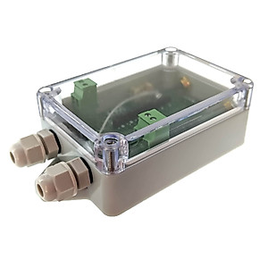 qBoxMini AMC DIY IOT Enclosure Kit (Two SMAs), IOT Enclosure for Arduino MKR ESP32 Cellular LoRa WiFi Board, Waterproof IP65 Enclosure with Glands, prototyping PCB connectors Set and Two SMAs