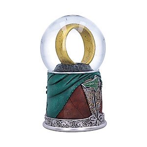 Nemesis Now Lord of The Rings Snow Globe, Iconic Middle Earth Design, Official Merchandise Hand-Painted Resin - Frodo