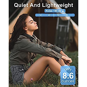 CreakStone Neck Fan Portable, Bladeless Personal Fan, Angle Adjustable, 4000mAh Rechargeable Battery Powered, Mini Small Fan 3 Speed Neck Cooler For Women Men Kids Outdoor Indoor Hands Free Travel