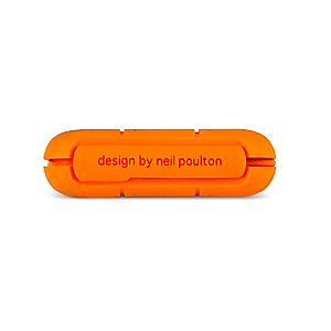 LaCie Rugged Thunderbolt USB 3.0 1TB External Hard Drive Portable HDD (STEV1000400)