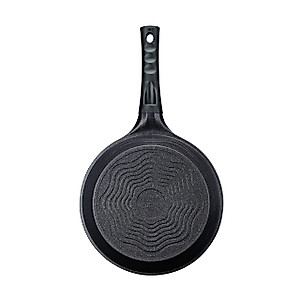 Concord 4 Pc Marble Coated Nonstick Cast Aluminum Fry Pan Skillet Set 4 Sizes. Induction Compatible. Made in Korea