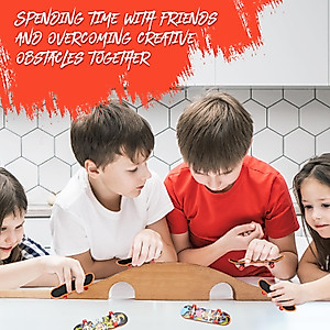 Magicat Premium Fingerboard Set I 12 Cool Finger Skateboards for Kids I Party Favors I Finger Boards for Kids I Finger Skateboard I 4 Year Old boy Birthday Gift