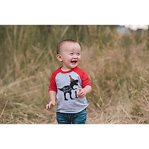 7 ate 9 Apparel Baby's Dinosaur One Birthday Red 12 Months