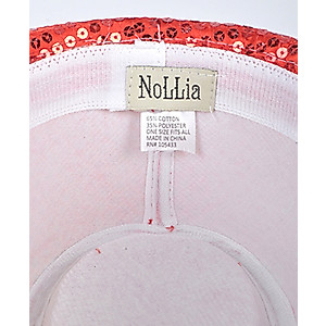 Buckletown Sequined Fedora Hat (black)