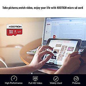 KOOTION 5 X 32GB Micro SD Card Class 10 Micro SDHC Card 32GB TF Card High-Speed Micro SD Cards 5 Pack Memory Card UHS-1, C10, U1