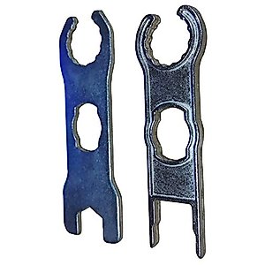 Sunway Solar Panel Connector Tool Works For MC-4 Connectors,Assembly and Disassembly Tool,Metal Spanner Wrenches Crimping Tool For Solar PV System Extension Cable Wire Kit- 1 Pair