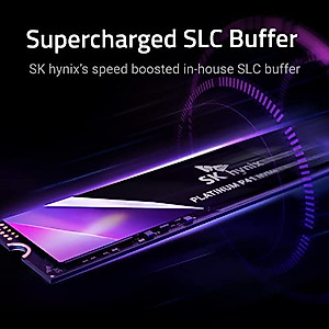 SK hynix Platinum P41 2TB PCIe NVMe Gen4 M.2 2280 Internal Gaming SSD, Up to 7,000MB/S, Compact M.2 SSD Form Factor SSD - Internal Solid State Drive with 176-Layer NAND Flash