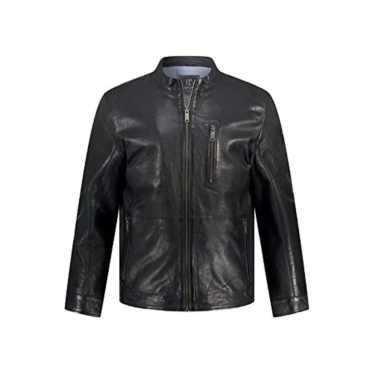 JP 1880 Menswear Big & Tall Plus Size L-8XL Biker Style Jacket black XXXXXX-Large 815880130