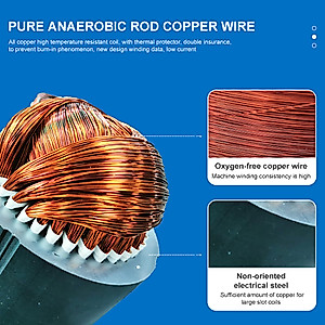 Concrete Vibration Motor MVE300/15M Single Phase 220V 1500RPM Industrial Vibrator