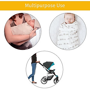 Qwalnely Swaddling Blanket for Baby, Sleeping Sacks, Unisex Baby Stuff with Hat, Penguin