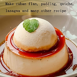 Trjgtas Stainless Steel Flan Mold 60, Compatible with 6 Qt (3 Qt, 8 Qt Avail), Mexican Design