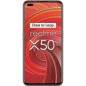 realme X50 Pro 5G UK/EU Global ROM RMX2075 Factory Unlocked Single SIM 12GB+256GB Sunrise RED - International Version