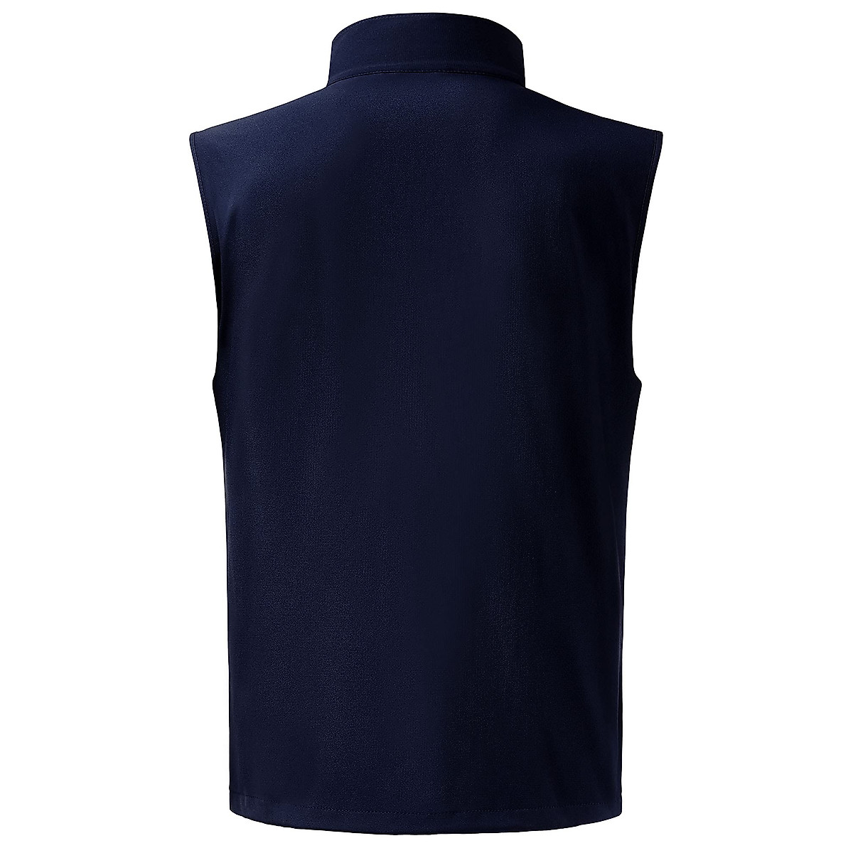 Rodeel Men's Lightweight Golf Vest Windproof Sleeveless Cycling Jacket for Hiking Running