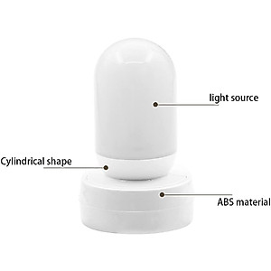 Nightlight,Photosensitive Sensor, White Light, 0.6W, 220V, Suitable for Infants, Children, Children's Rooms, Corridors and Other Scenes (1 Pack)