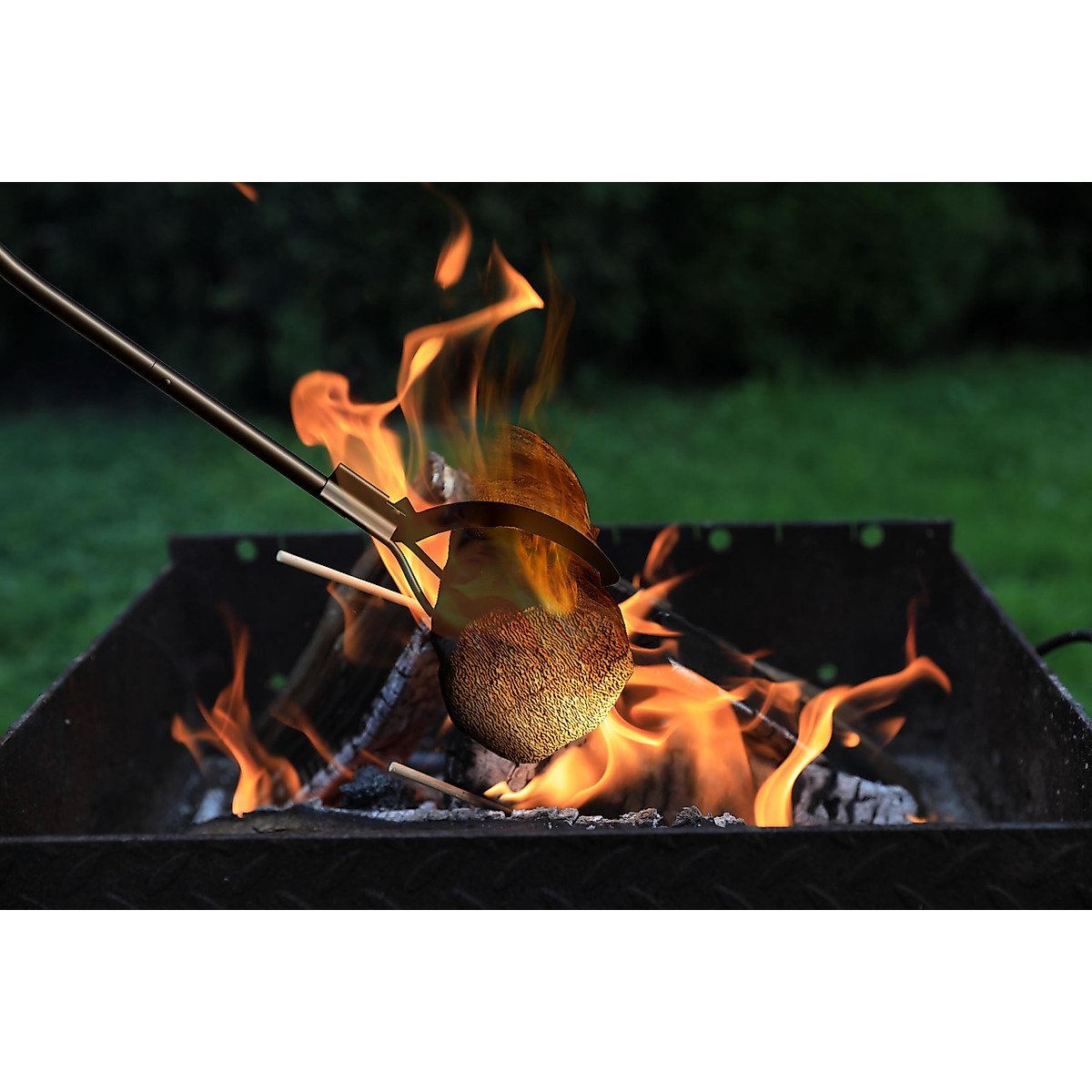 Fire Beauty Fireplace Tongs Log Grabber,Fire Tongs for Fire Pit,Wood Stove Fire Place Tools Accessories