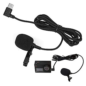 Cocosity Camera Microphone, SJ8 SJ9 SJ10 Microphone, Action Camera Microphone Accessory Interface for Action Camera Accessory Microphone