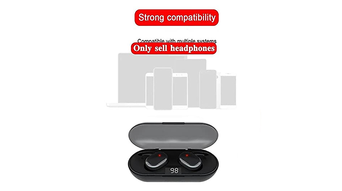 CZQIKEDA Wireless Bone Conduction Headphones - Waterproof & Long ...
