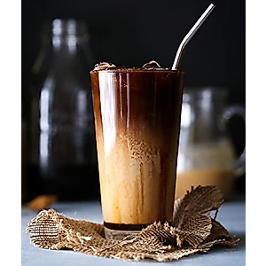 Drinking Glasses - Set of 10 - 16oz. Margarita Glasses Glass Cups - Dishwasher Safe Cocktail glasses - Clear Heavy Base Tall Beer Glasses, Water Glasses, Bar Glass, Wine, Juice, Iced Tea