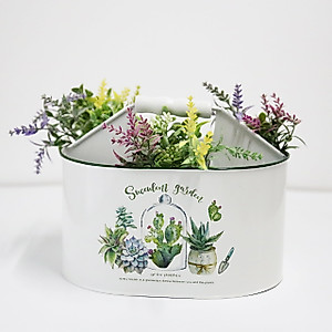 Fashionstorm Utensil Caddy Flatware Organizer for Kitchen Outdoor Picnic Utensils Holder