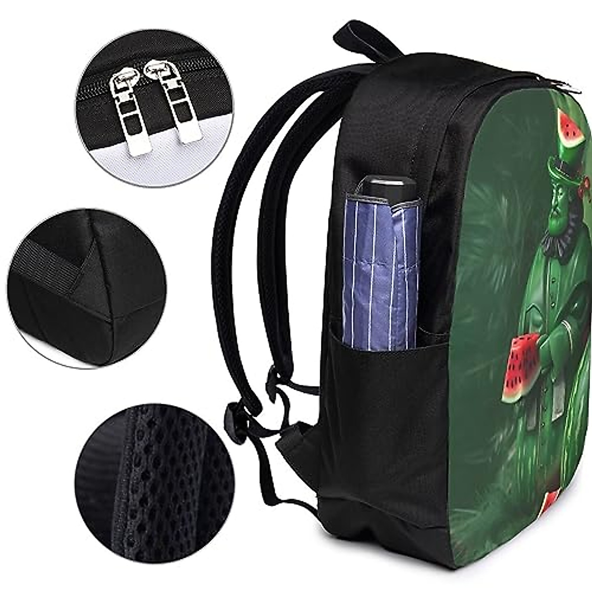 vacsAX Durable Ergonomic Backpack With - Large Capacity With USB Ports - Perfect For Women Men Patrick's Watermelon Festival