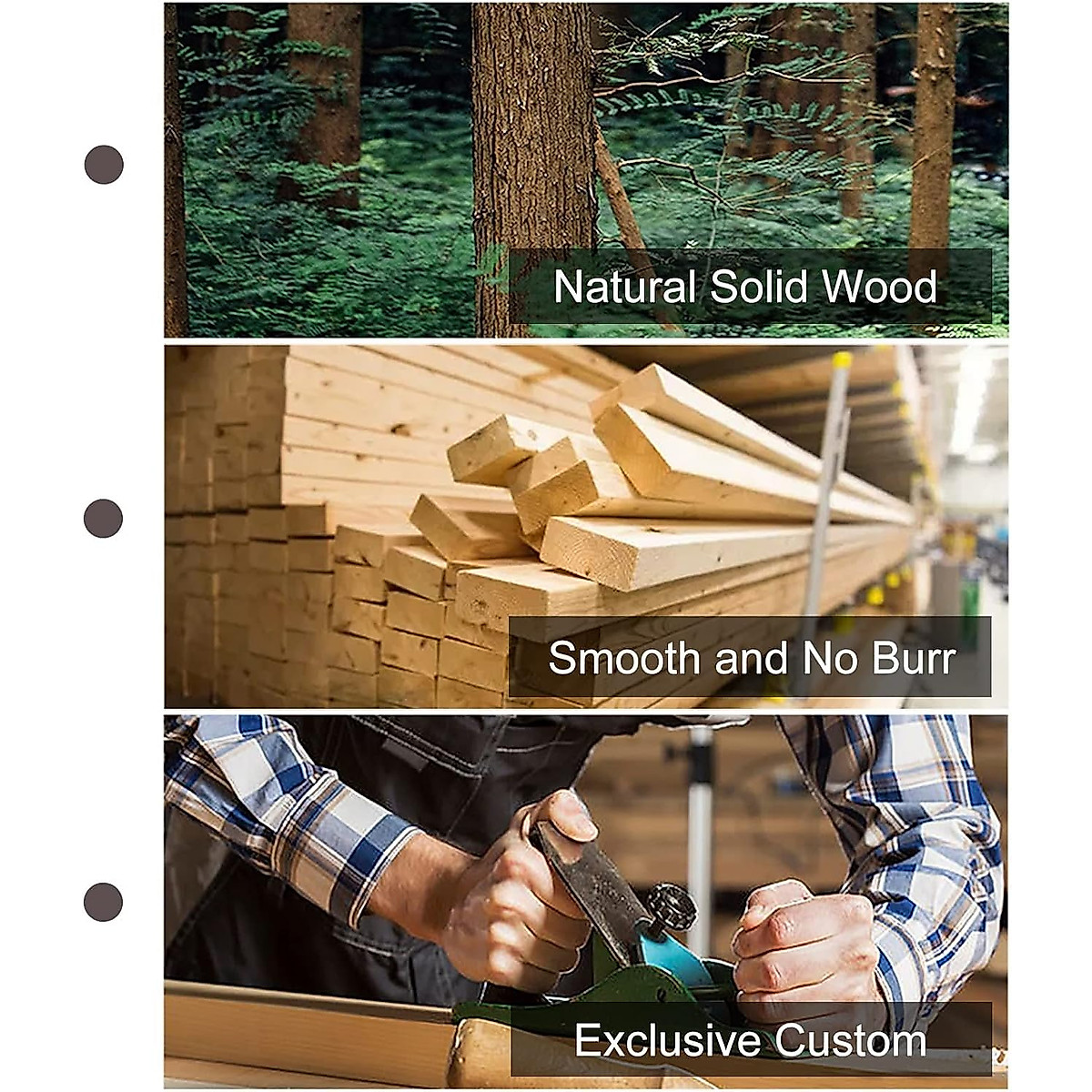 Swing Doors Unpainted, Interior Swinging Door Single Panel, Half Waist Cafe Door with Hinges, Bathroom Bar Butler Doors Interior (Size : W60xH90cm(23 5/8" x35 3/8"))