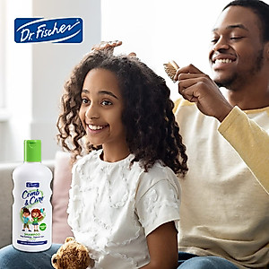 Dr. Fischer 2 in 1 Shampoo and Conditioner for Kids, Toddlers and Babies. Tear Free and Detangle Formula.