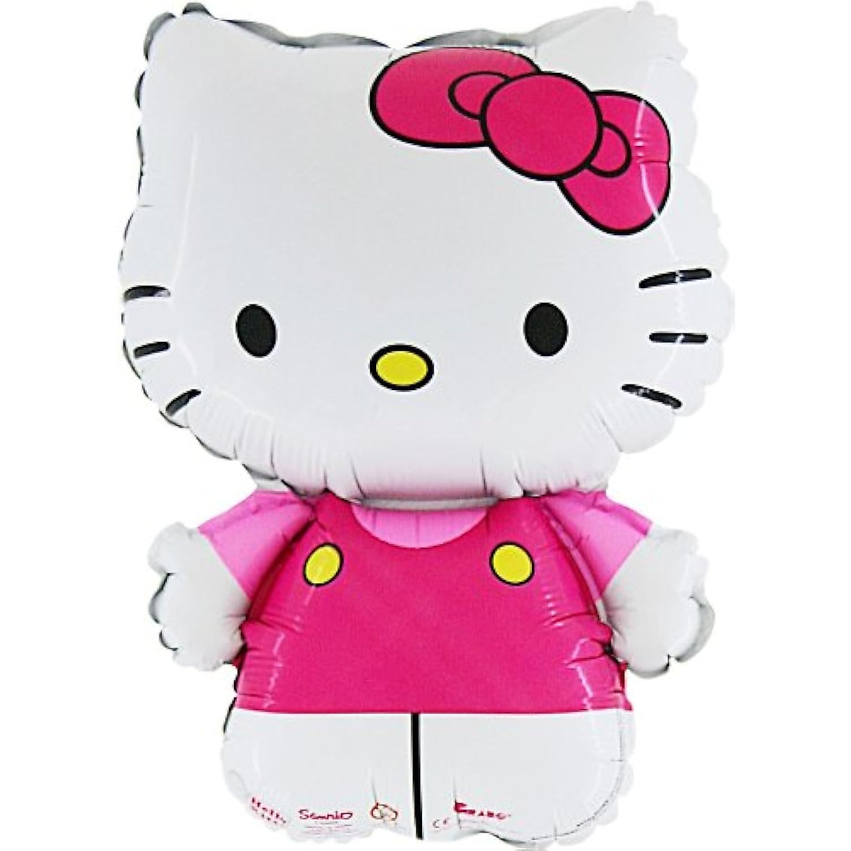 30 Inch Hello Kitty Dressed In Pink Foil Balloon (CS136)