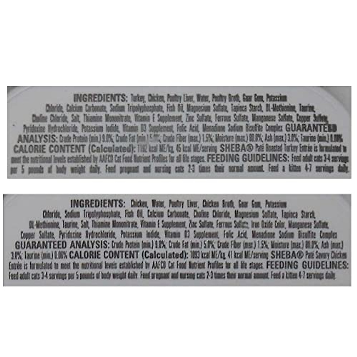 Sheba Perfect Portions Premium Cat Food Pate 4 Flavor 8 Can Variety with Toy Sampler Bundle, (2) Each: Salmon, Chicken Tuna, Turkey, Chicken (2.6 Ounces)