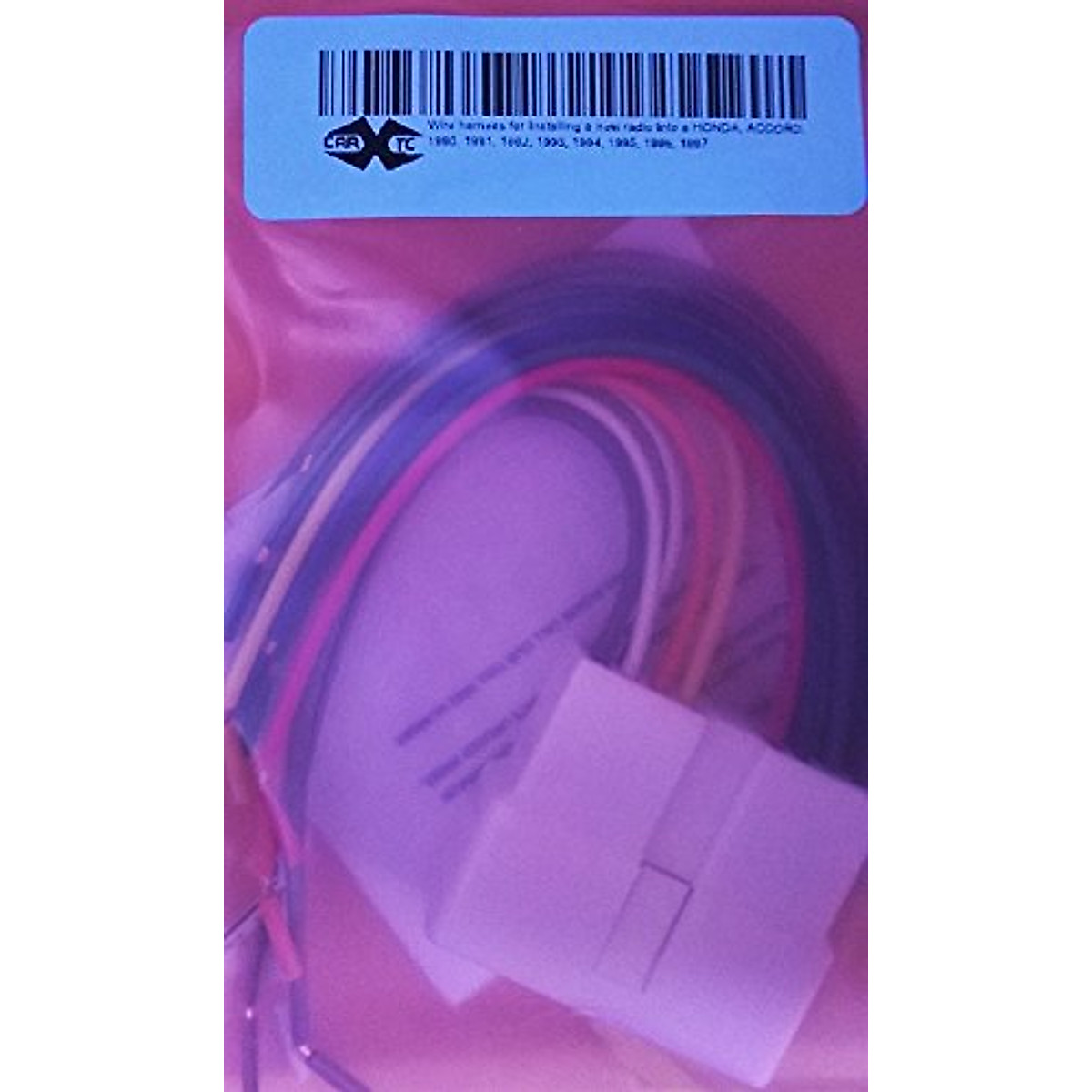 Wire Harness for Installing a New Radio Compatible with Honda, Accord, 1990, 1991, 1992, 1993, 1994, 1995, 1996, 1997