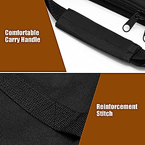 Tabletop Griddle Carry Bag for Blackstone Griddle 22'' & 17'' Tabletop w/ Hood & Stand, 5035 Blackstone 22'' Portable Griddle Carry Bag, Heavy Duty Waterproof Blackstone Cover Accessories Replacement