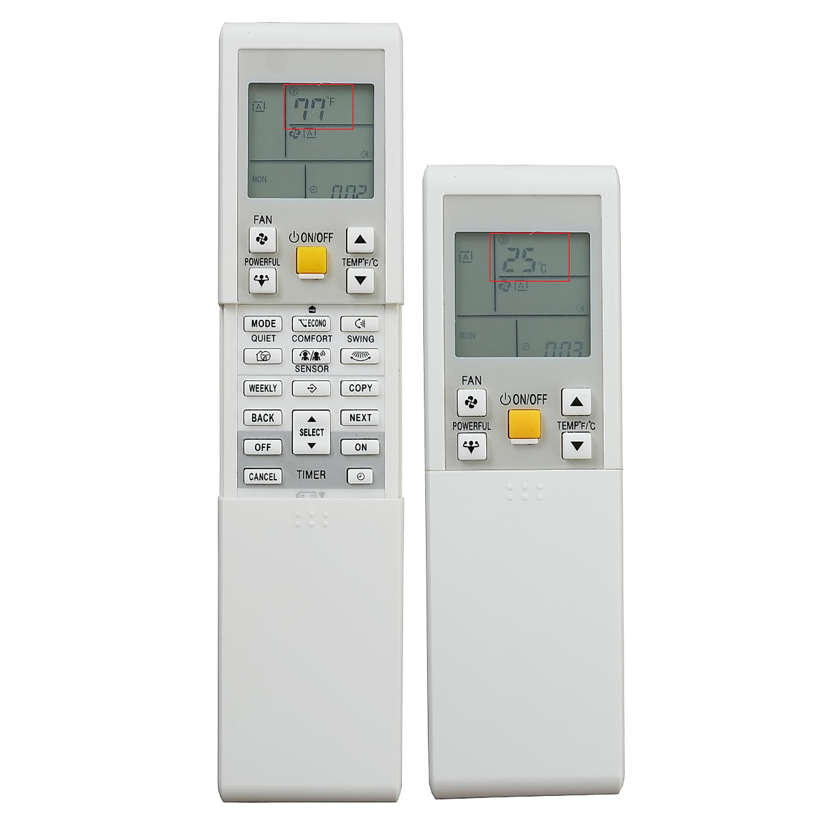 Universal Replacement Remote Control Compatible for Daikin ARC452A21 ARC452A22 ARC452A1 ARC452A2 ARC452A3 2MKS50G2V1B Air Conditioner